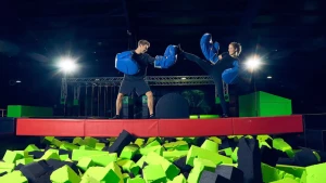 Bielefeld Super Fly - Trampoline park and indoor playground realization GFS